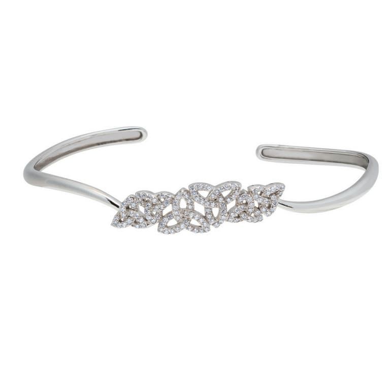 Trinity Knot Irish Bangle | Claddagh Jewellers